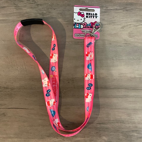 Hello Kitty | Other | Sale Hello Kitty Pink Lanyard Key Chain | Poshmark